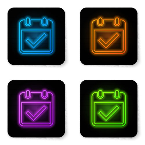 Calendar icon isolated on purple background Vector Image