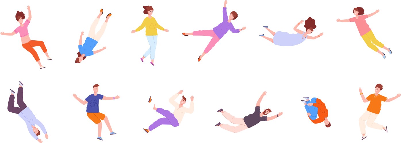 Floating Poses Vector Images (over 1,300)