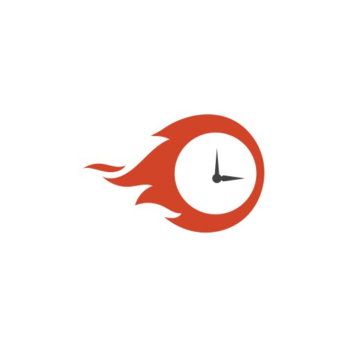 Clock logo Royalty Free Vector Image - VectorStock