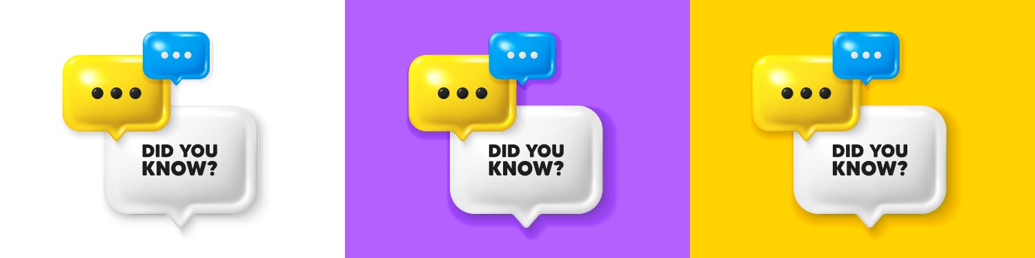 Did you know tag special offer question sign Vector Image