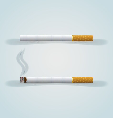 Cigarette Royalty Free Vector Image - VectorStock