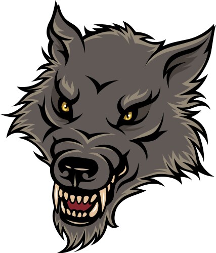 Werewolf logo Royalty Free Vector Image - VectorStock