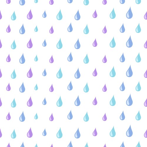 Small rain pattern Royalty Free Vector Image - VectorStock