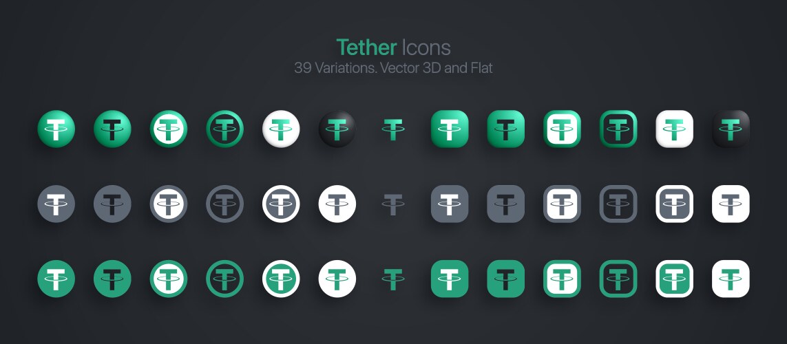 Logo Tether Usdt Vector Images (42)