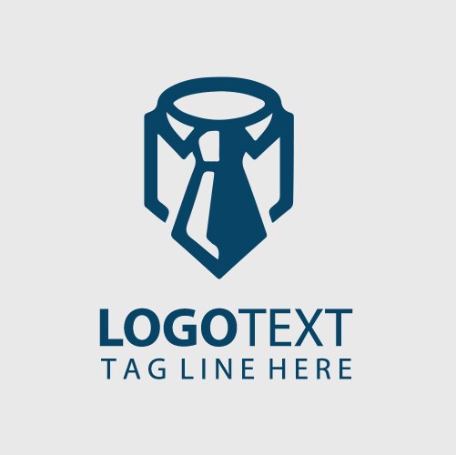 Tie logo Royalty Free Vector Image - VectorStock