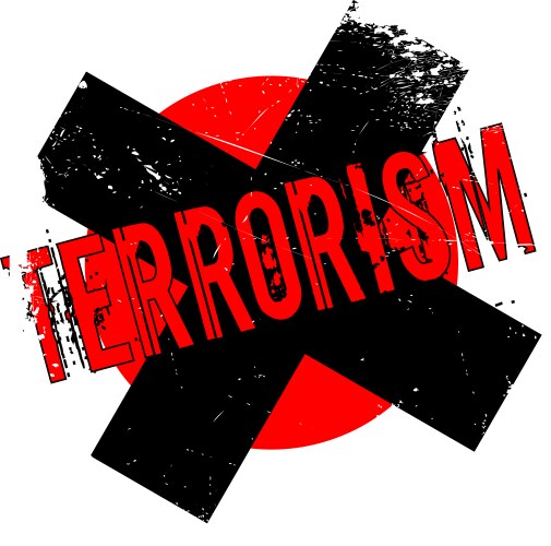 Terrorism rubber stamp Royalty Free Vector Image