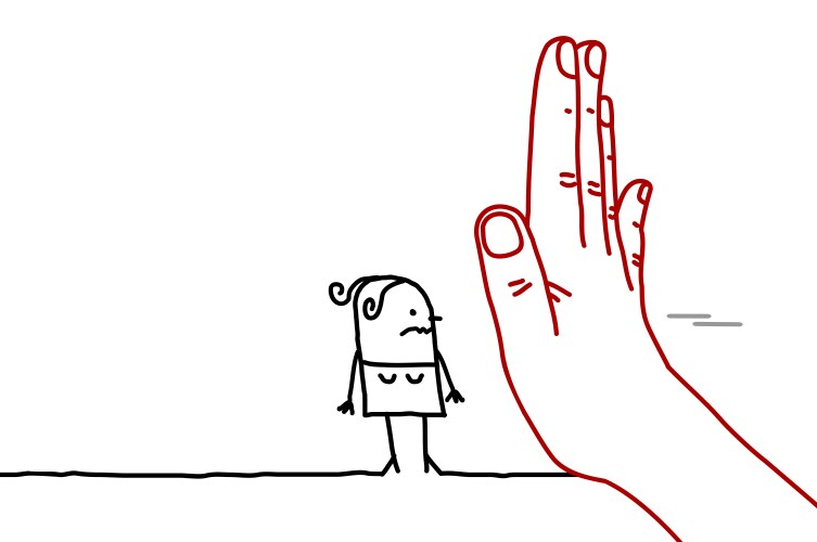Hand signs Royalty Free Vector Image - VectorStock