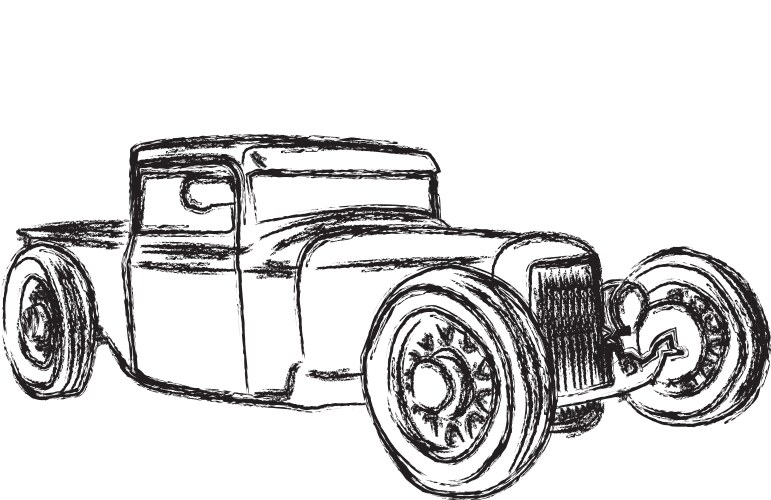 Rat Rod Vector Images (over 240)