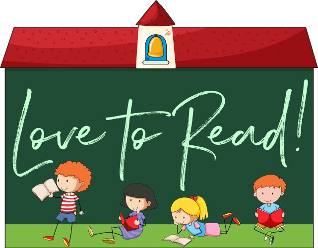 Frame design with kids and flowers Royalty Free Vector Image