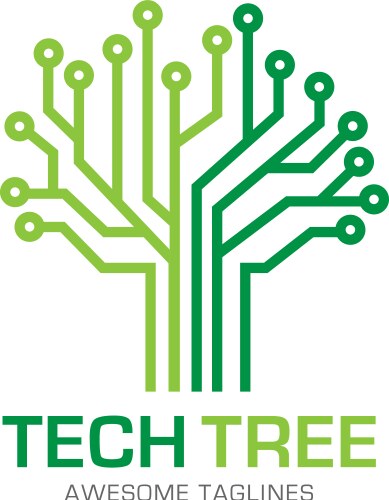 Brain logo silhouette design template Royalty Free Vector