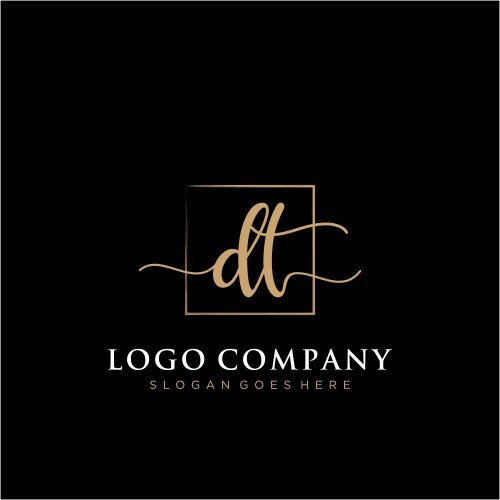 Dt Letter Logo Vector Images (over 2,300)