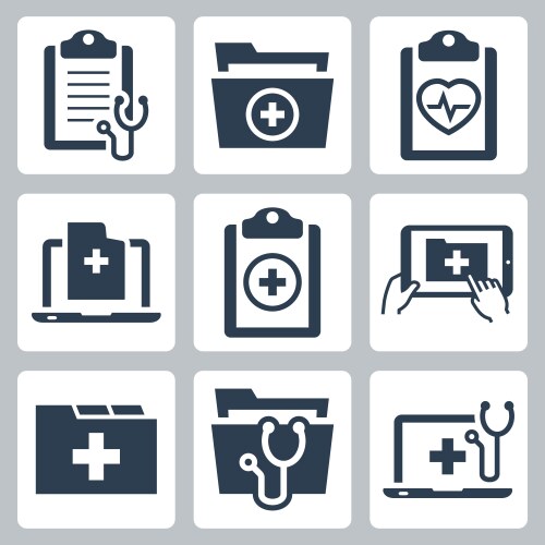 Medical Record Vector Images (over 40,000)