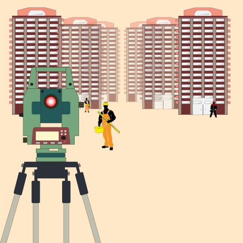 Total Station Vector Images (over 100)