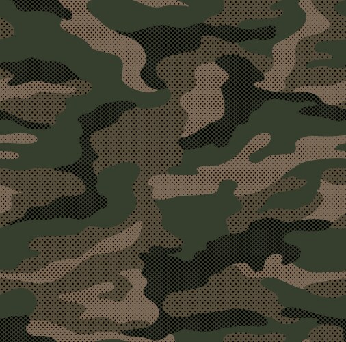 Octagon camouflage seamless pattern white gray Vector Image