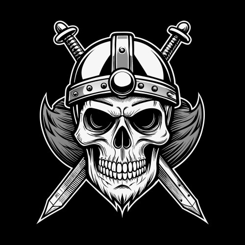 Skull logo Royalty Free Vector Image - VectorStock