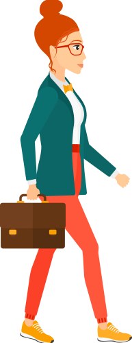 Business woman in office style clothes Royalty Free Vector