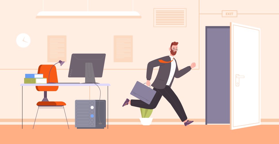 Employee Run Vector Images (over 7,700)