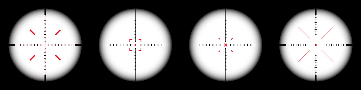 Gun viewfinder sniper scoperifle view isolated Vector Image