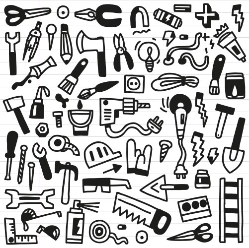 Tools Royalty Free Vector Image - VectorStock