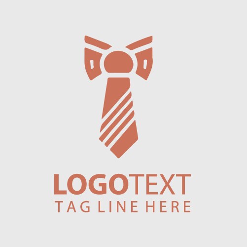Tie logo Royalty Free Vector Image - VectorStock