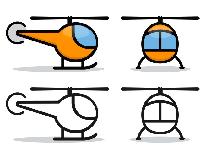 Helicopter Clip Art Clipart Vector Images (over 310)
