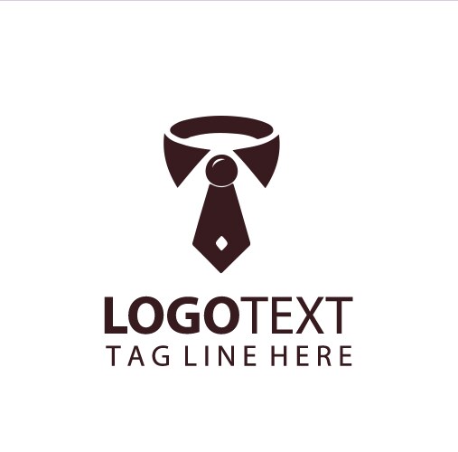 Tie logo Royalty Free Vector Image - VectorStock