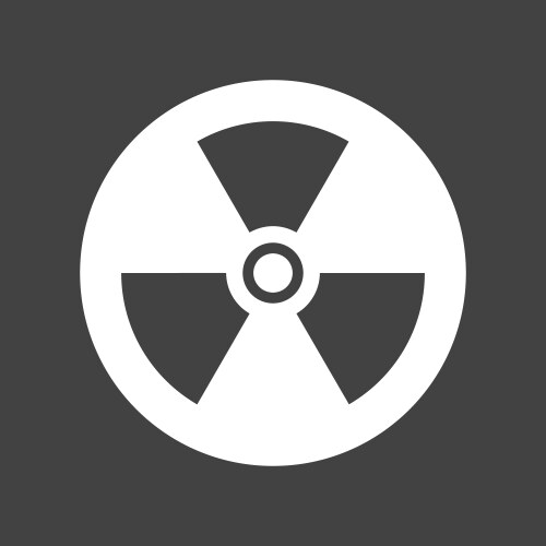 Radioactive symbol Royalty Free Vector Image - VectorStock