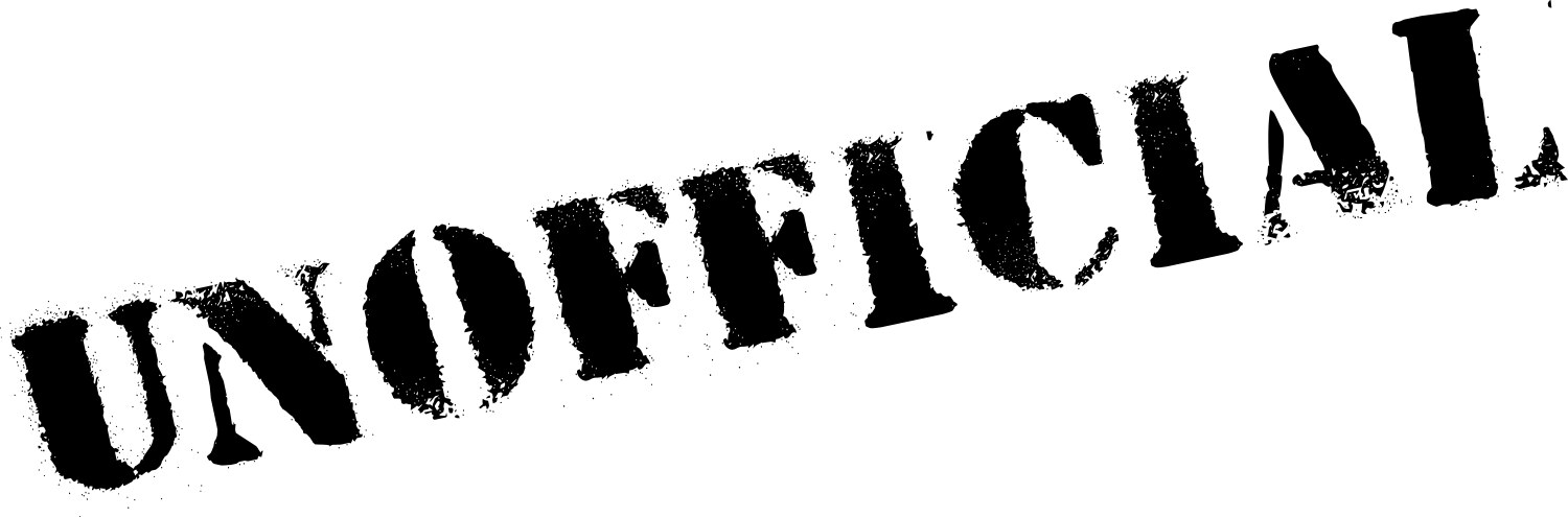 Unofficial rubber stamp Royalty Free Vector Image