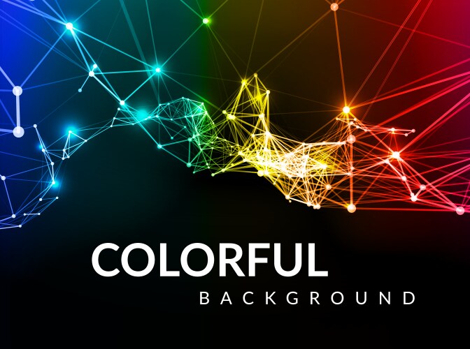 Abstract connection points background Royalty Free Vector