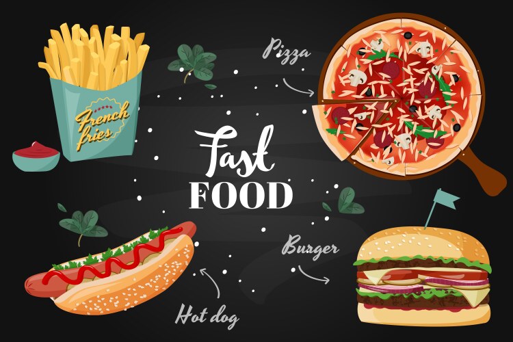 Free Fast Food Vector Images (over 13,000)