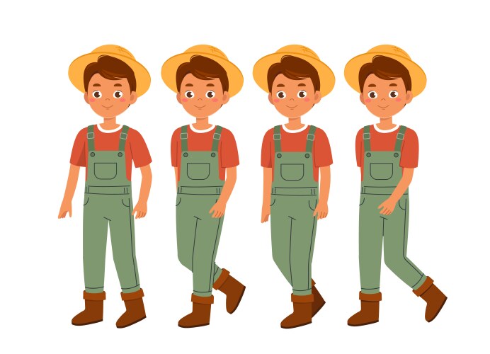 Animated Farmer Vector Images (over 18,000)