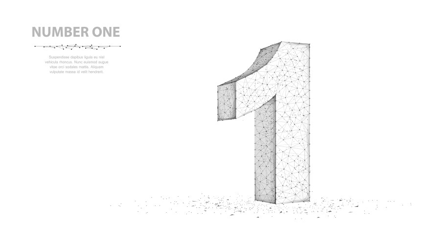 Number 1 Vector Images (over 55,000)