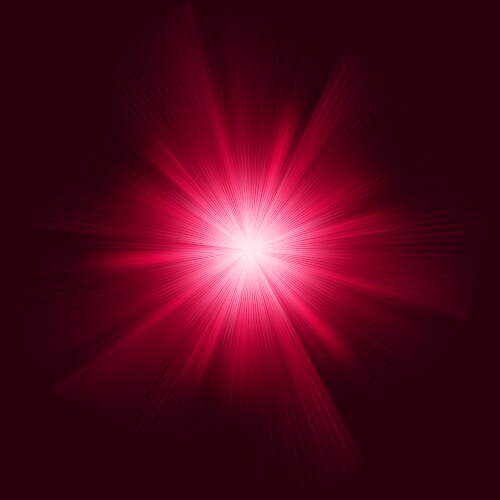 Red color design with a burst Royalty Free Vector Image