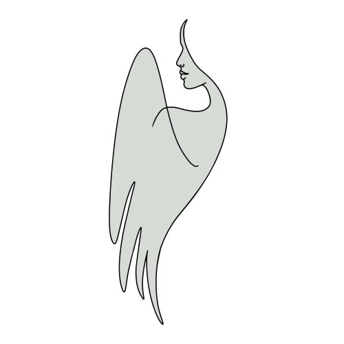 Angel set Royalty Free Vector Image - VectorStock