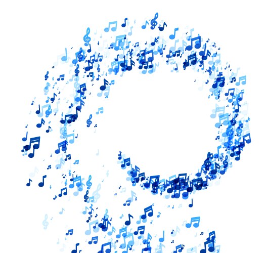 Floating Music Notes Vector Images (over 120)