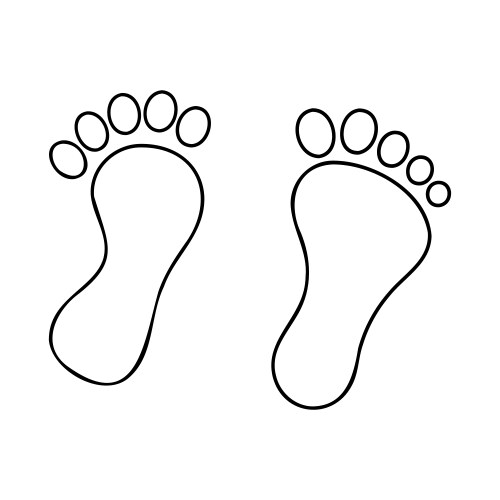 Foot Outline Vector Images (over 52,000)