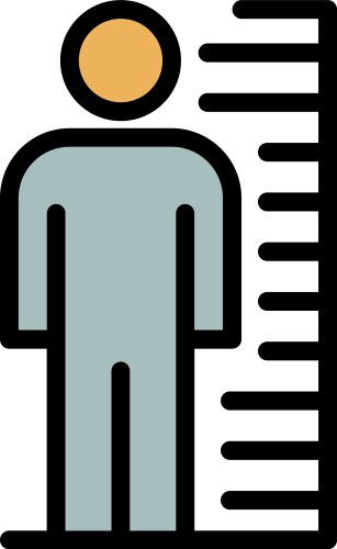 Height chart in jail Vector Images & Graphics for Commercial Use ...