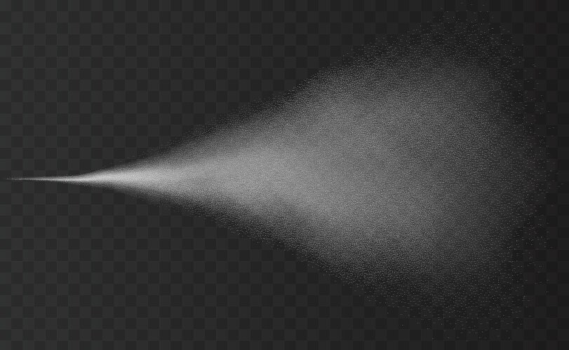 Water spray effect Royalty Free Vector Image - VectorStock