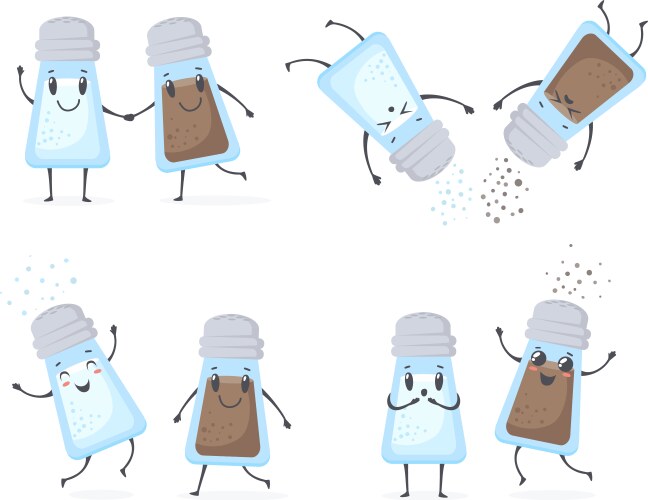 Cartoon Salt Shaker Vector Images (over 750)