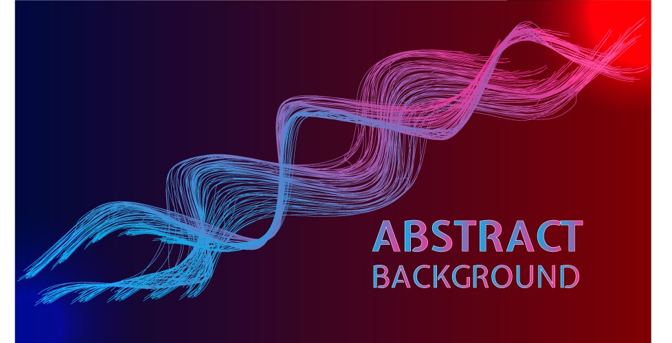 Abstract lines gradient background Royalty Free Vector Image