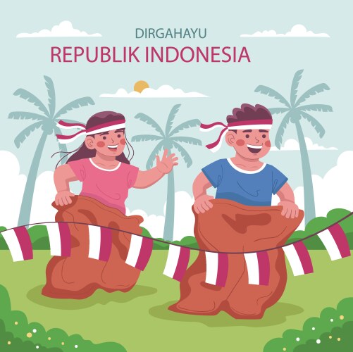 Lomba 17 agustus Vector Images & Graphics for Commercial Use | VectorStock