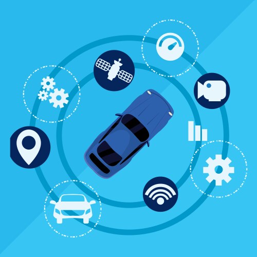 Autonomous Car Vector Images (over 5,300)