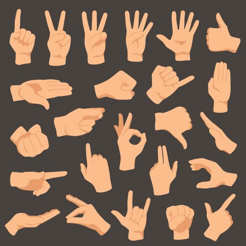 Hands and Gestures Vector Images (over 150,000)