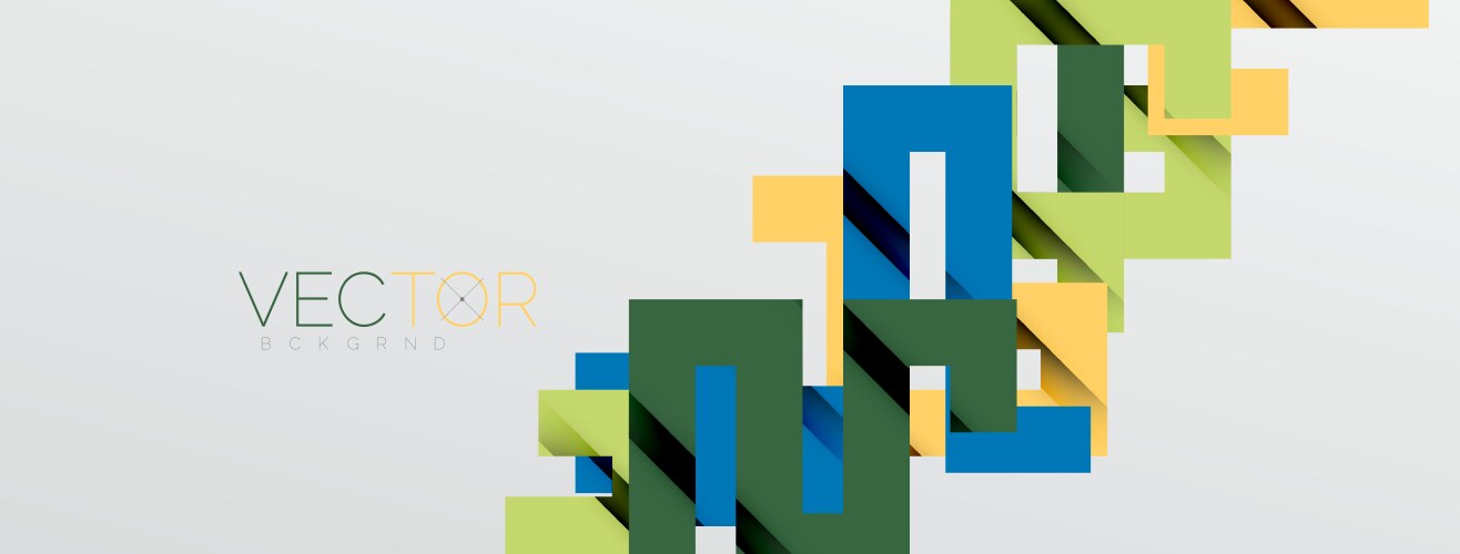 Color bend lines with shadow texture effect Vector Image