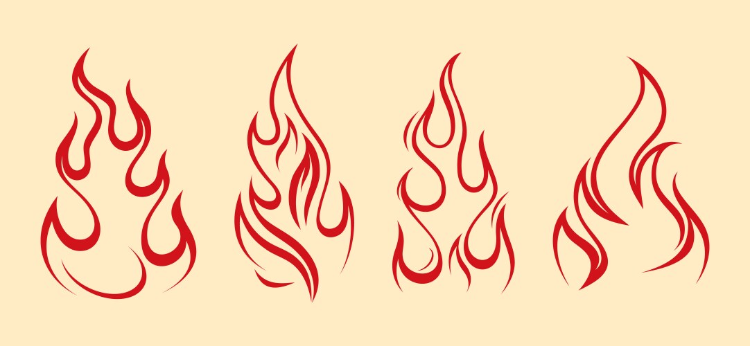Flamecdr Royalty Free Vector Image - VectorStock