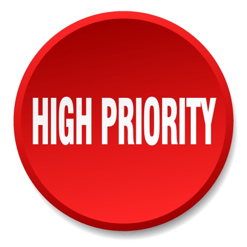 Start red round flat isolated push button Vector Image