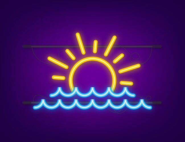 Neon Sun Vector Images (over 16,000)