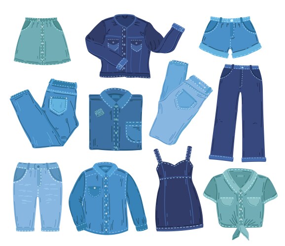 Cartoon Jeans Vector Images (over 12,000)