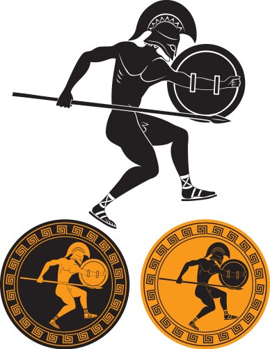 Spartan army Royalty Free Vector Image - VectorStock