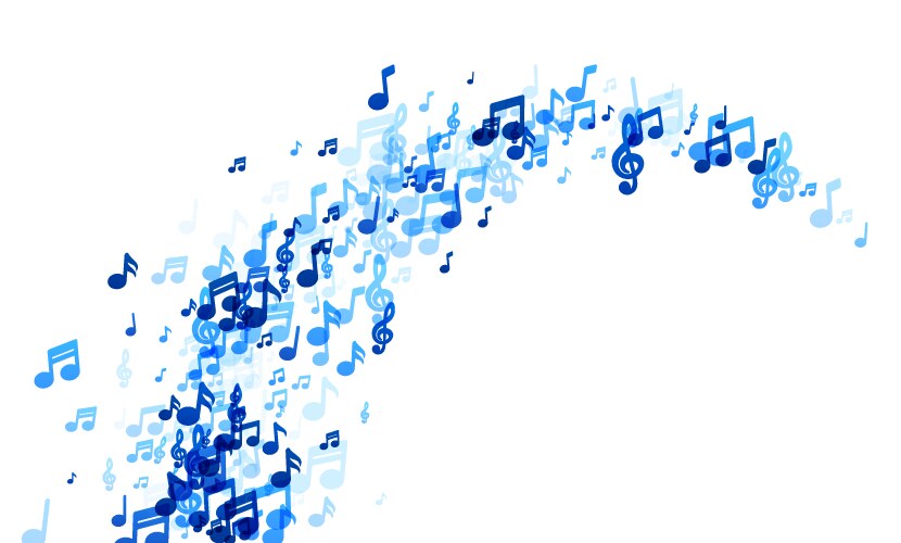 Blue Musical Note Vector Images (over 11,000)